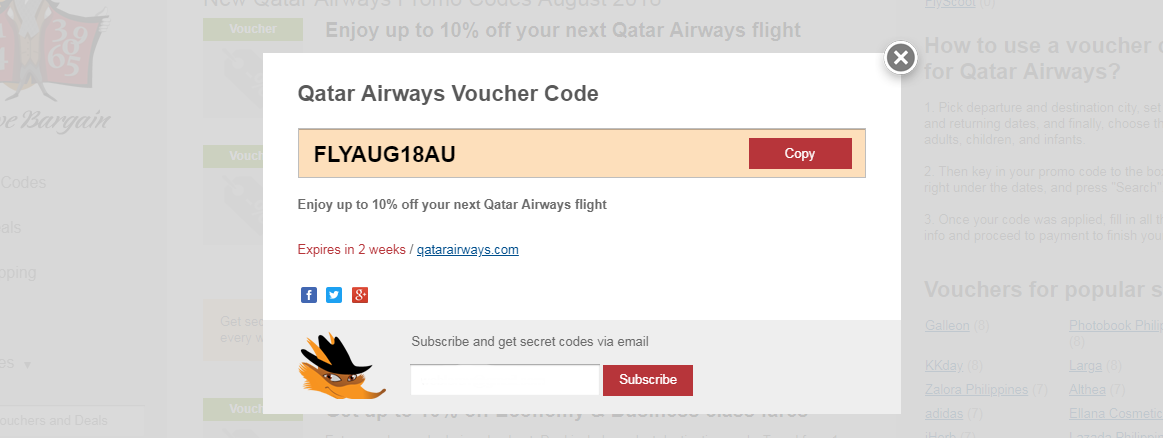 Qatar Airways Promo Code August 2023 - ILoveBargain Philippines